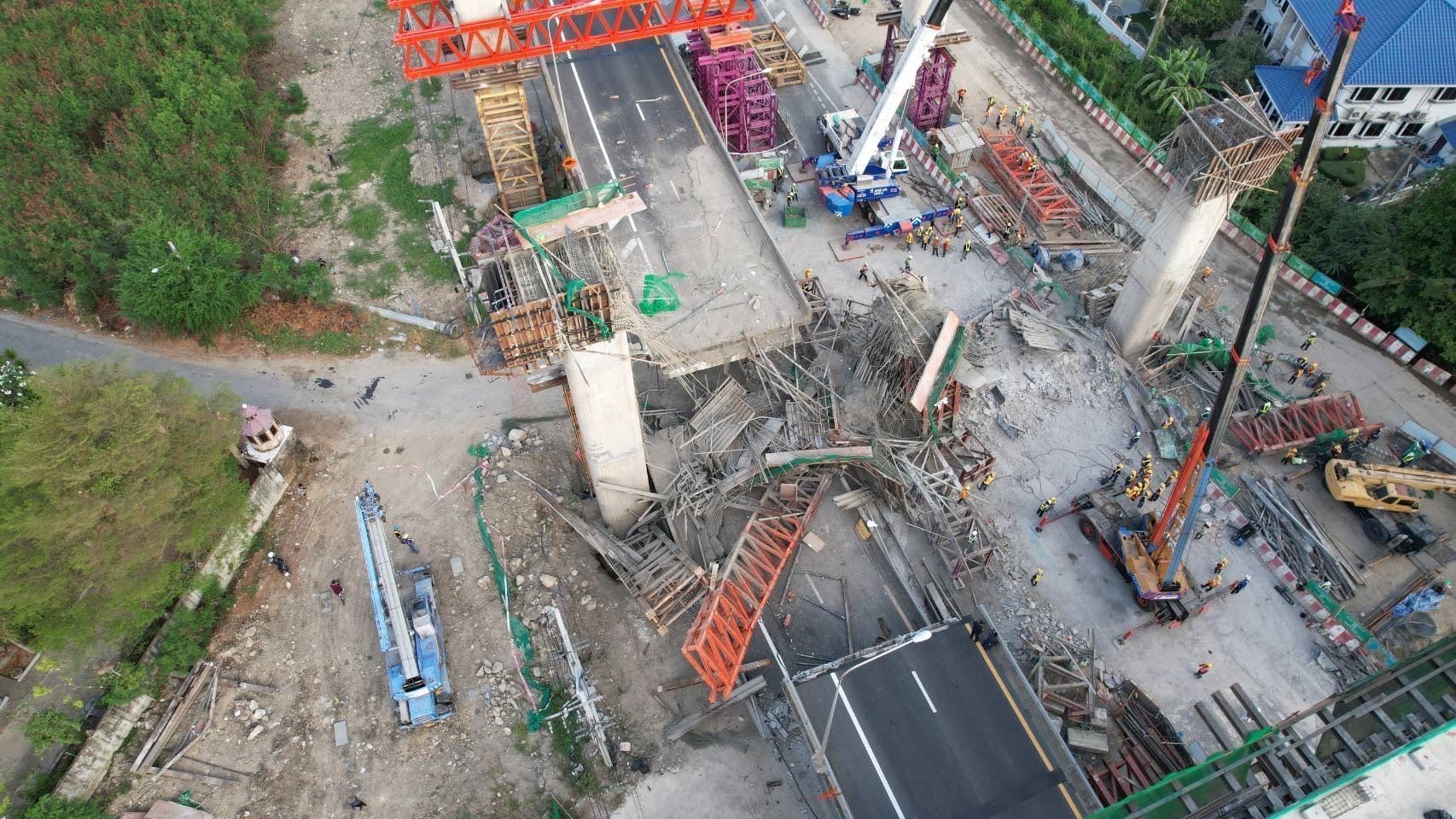 Another person injured in the Rama 2 bridge collapse dies in hospital