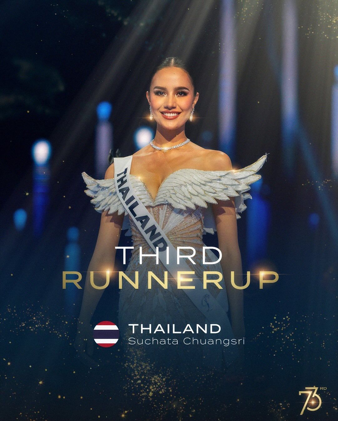 Miss Denmark crowned new Miss Universe; Thai beauty queen na