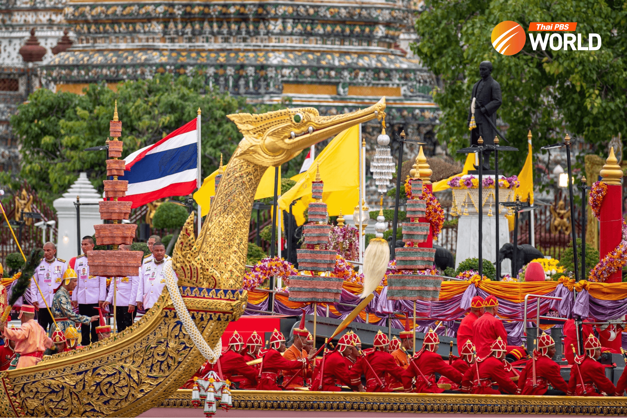 The Royal Barge Procession - in pictures