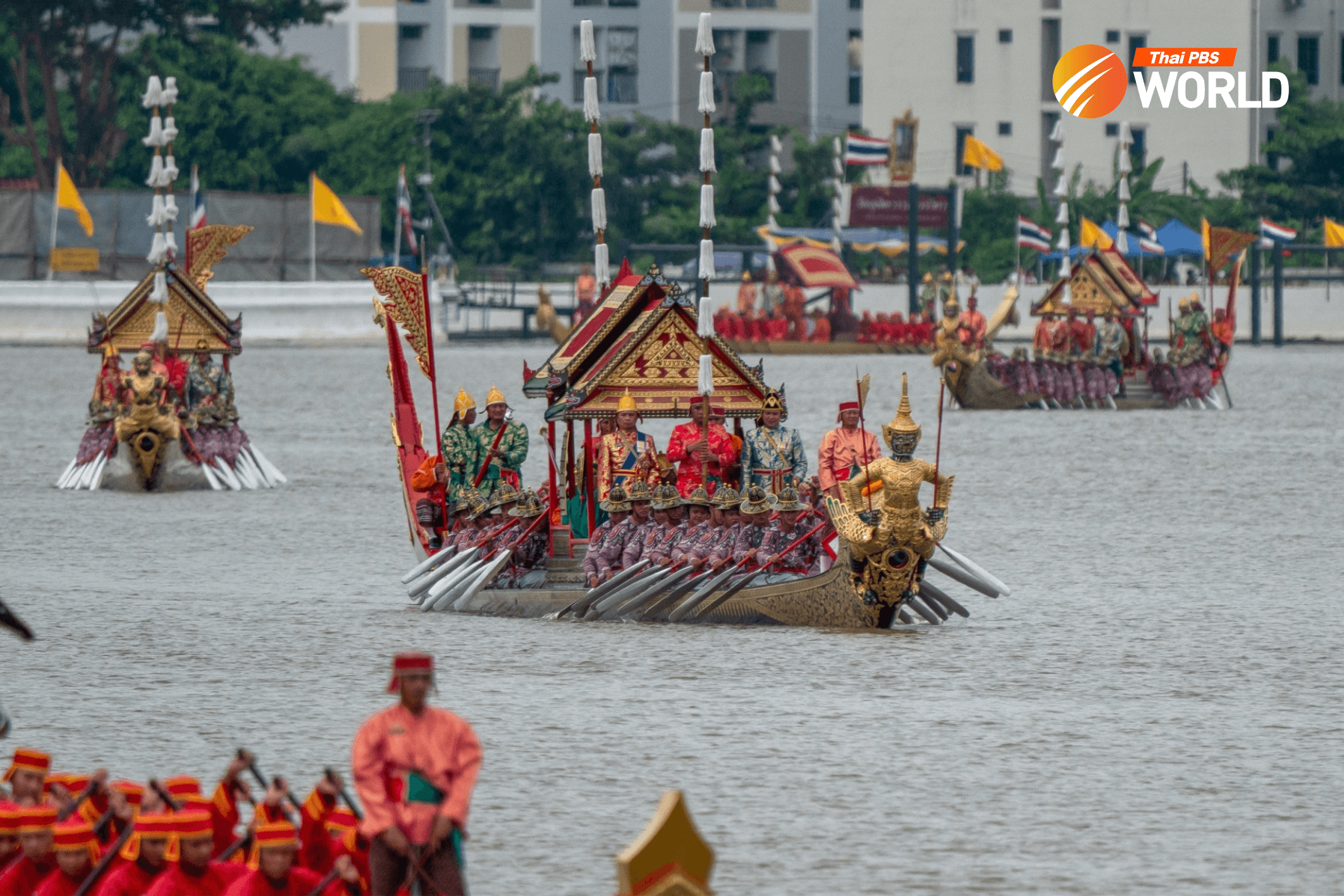 The Royal Barge Procession - in pictures