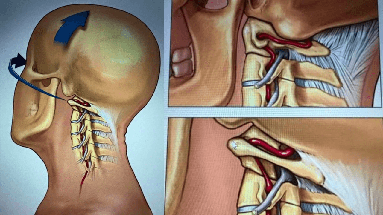 Doctor warns of the risk of paralysis from neck massage