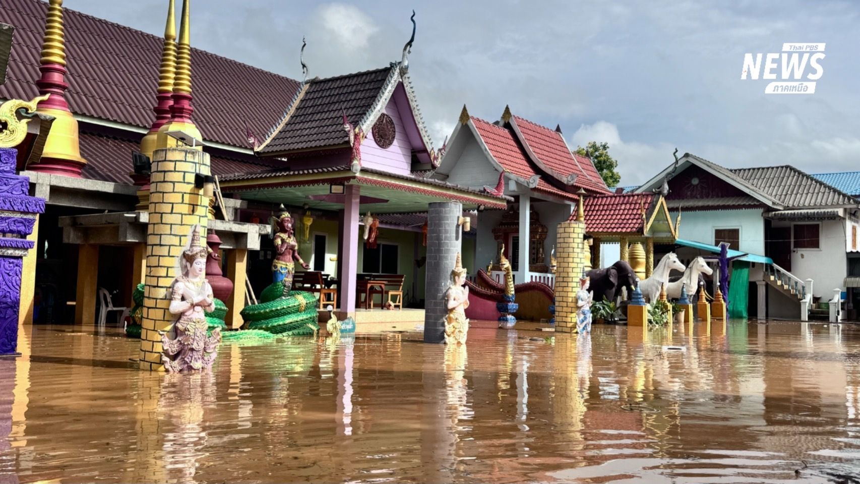 Severe flooding hits Chiang Rai; Over 3,000 homes submerged