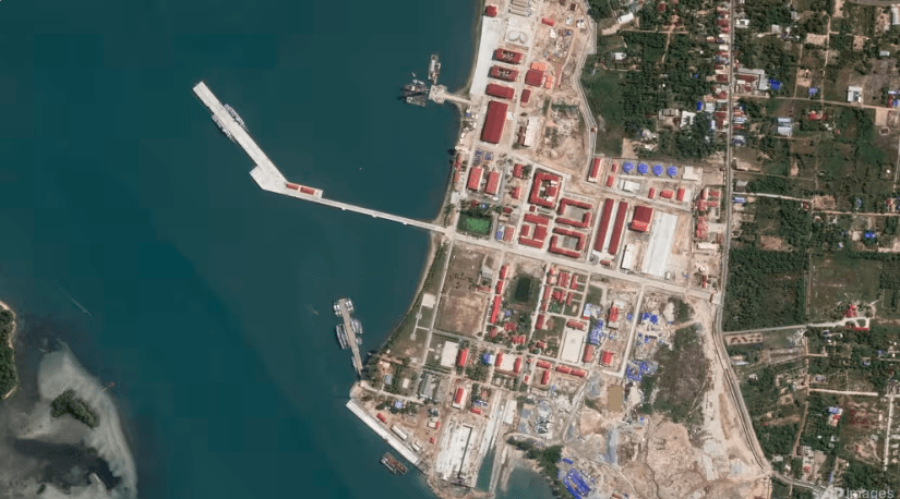 Cambodia says China to hand over two warships