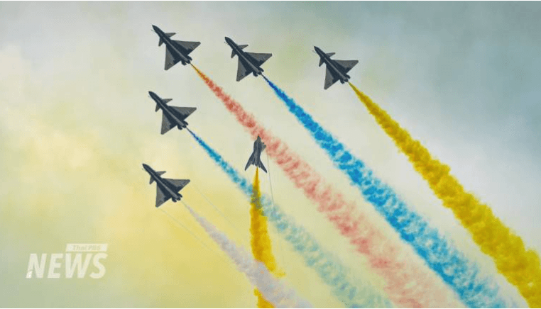 King And Queen Attend Air Force Anniversary Celebration