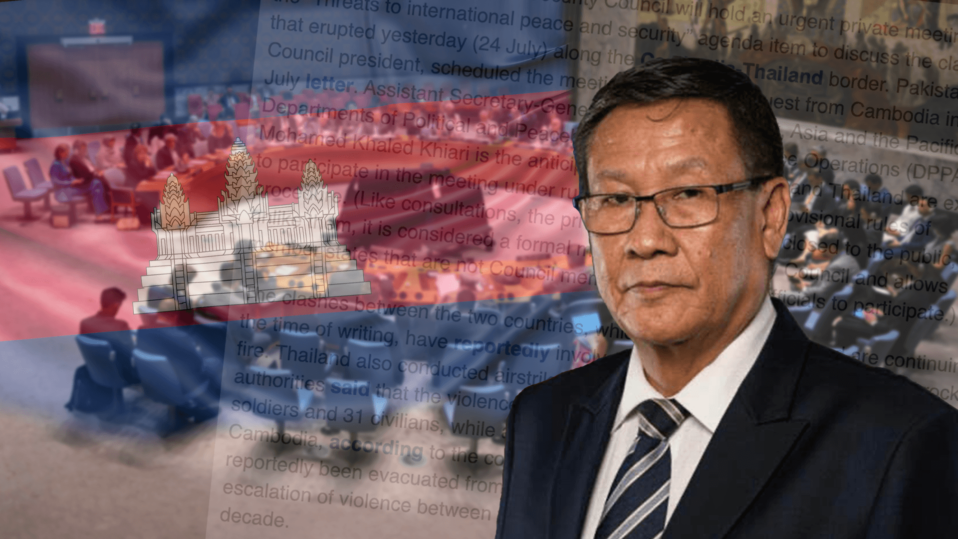 Cambodia unsuccessfully pushes for UNSC resolution on conflicts with ...