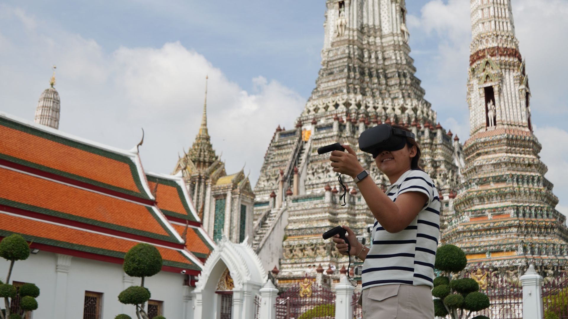 Virtually magnificent: Wat Arun as never seen before