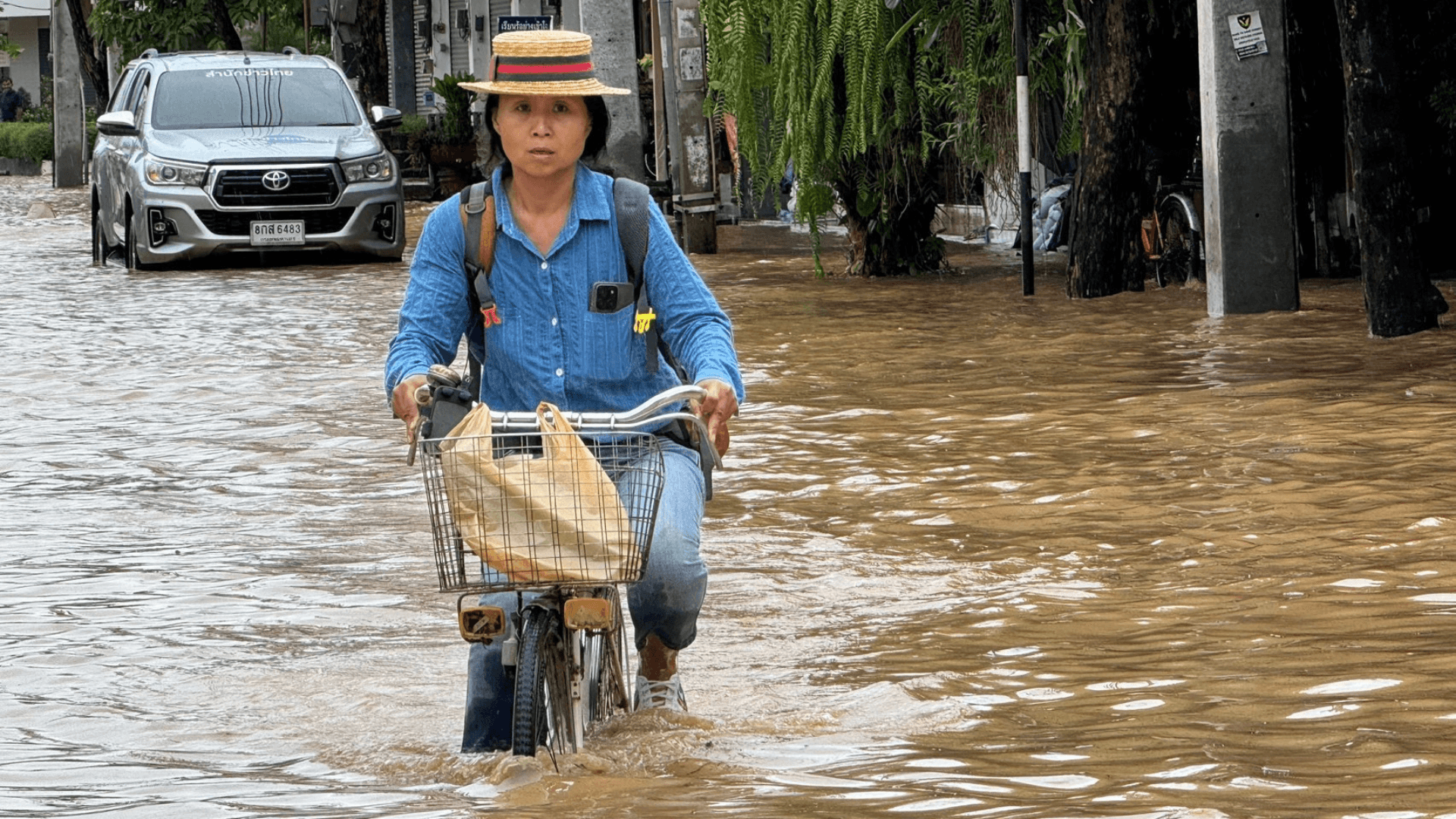 Ping River water level now reducing from record high