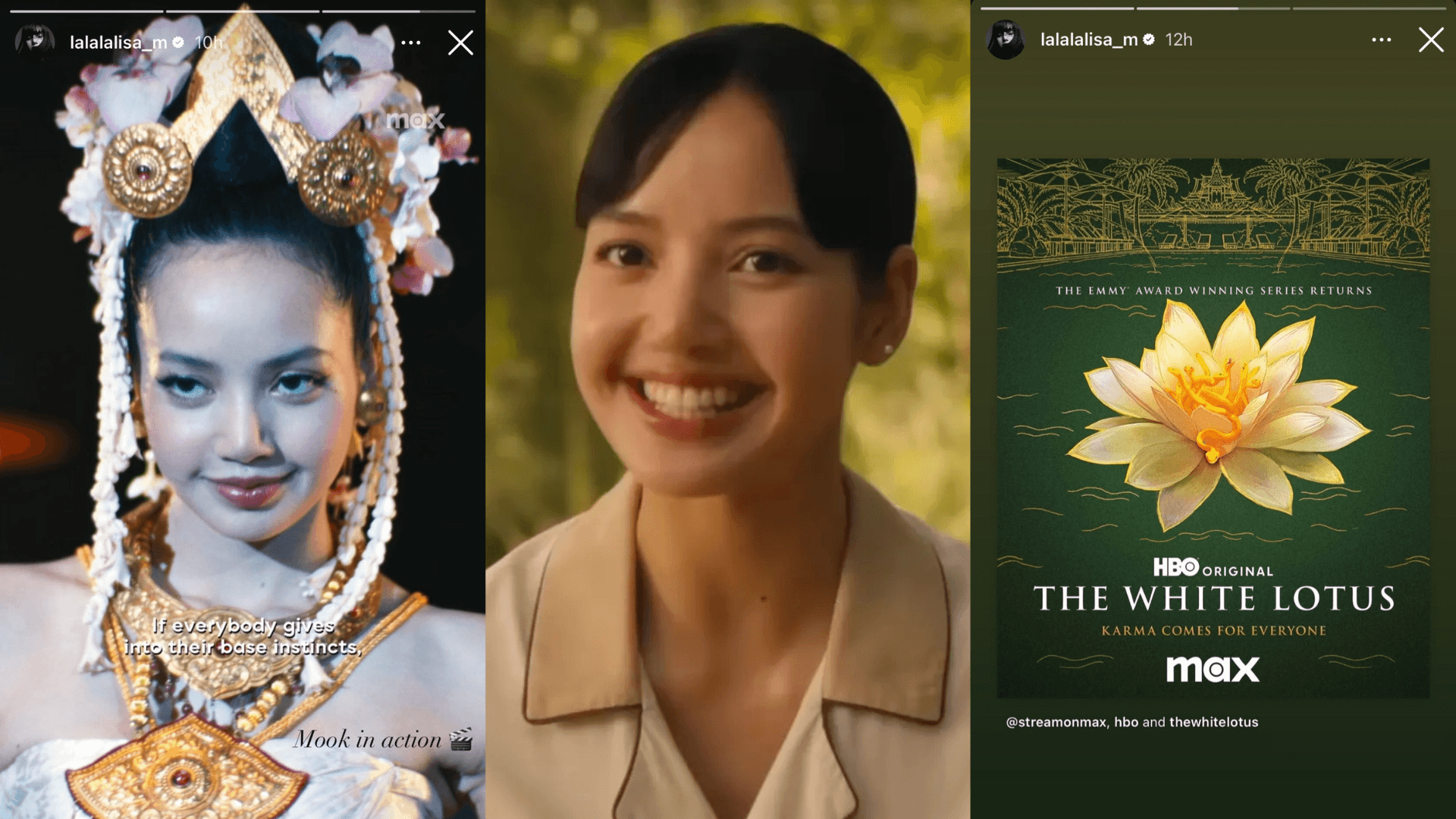 Lisa shines in acting debut as 'Mook' in The White Lotus