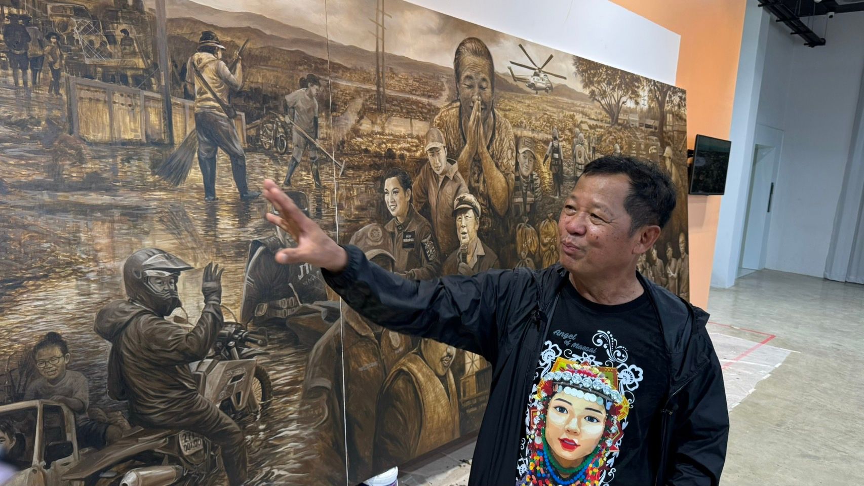 Devastating floods now subject of art exhibition at Chiang Rai museum