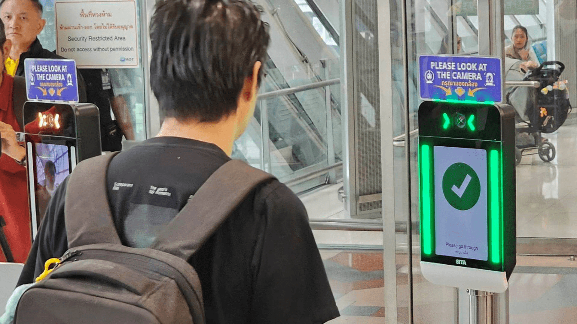 Six Thai airports to implement Biometric check-ins