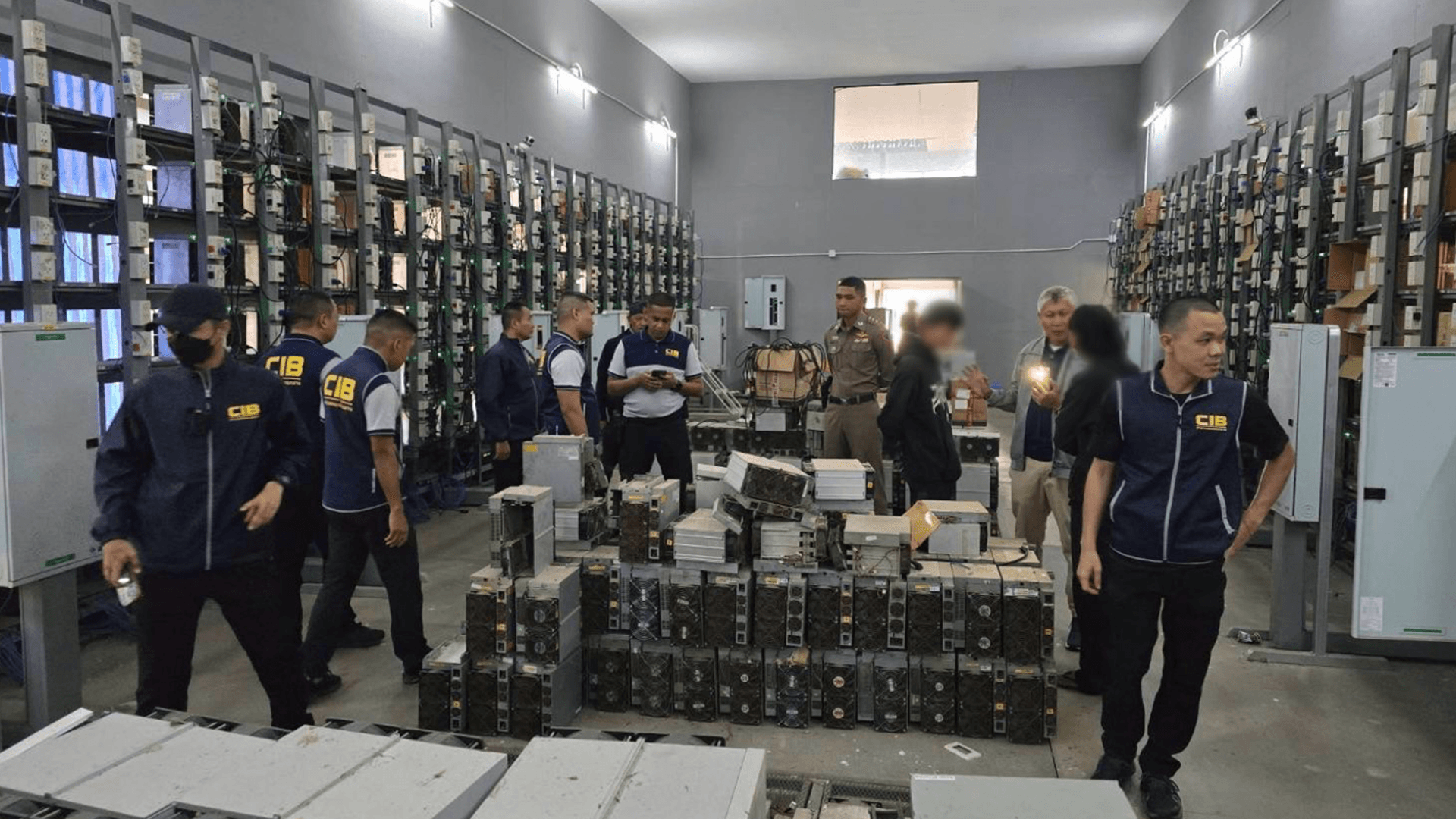 Chon Buri Bitcoin operation accused of stealing electricity worth ฿110m