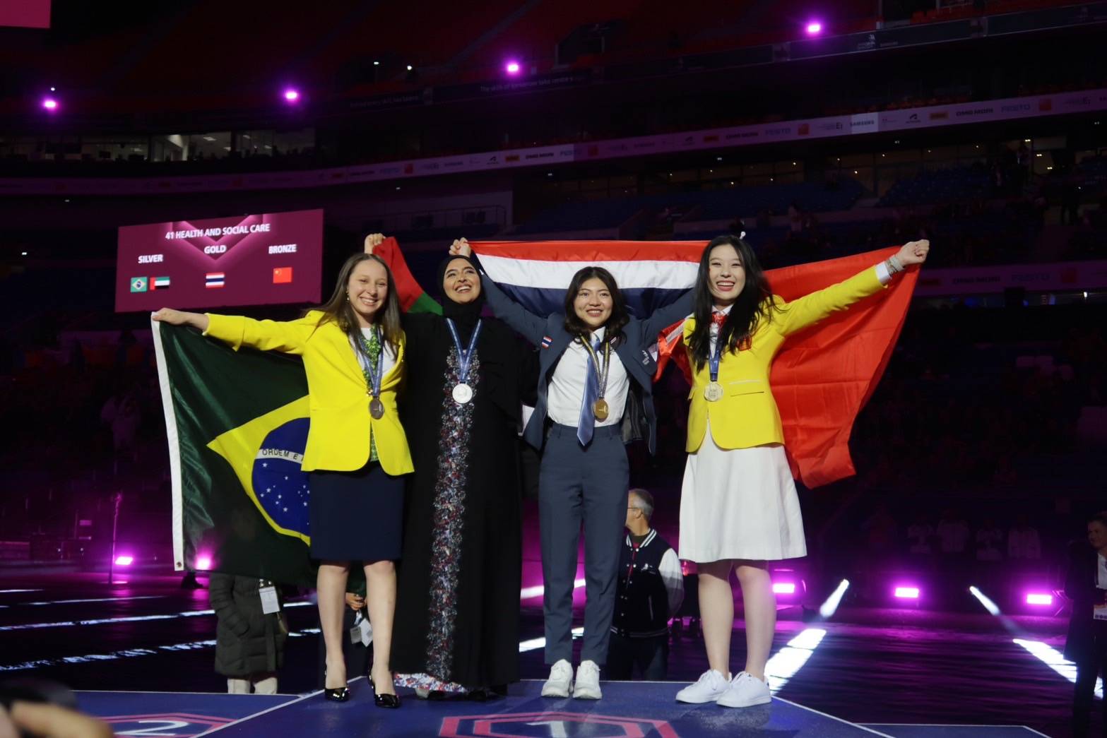 Thailand wins gold at WorldSkills Lyon 2024