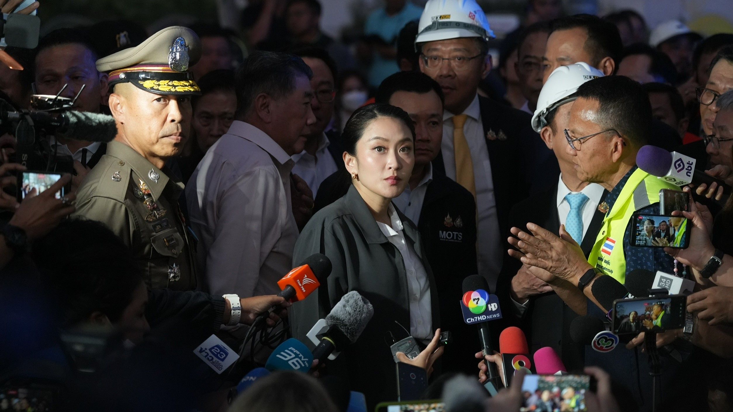 Thai PM visits Bangkok building collapse site after Myanmar quake