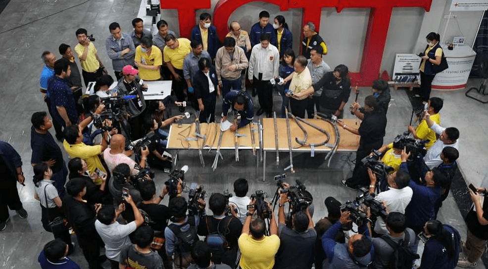 Tests show poor-quality steel used in collapsed SAO building