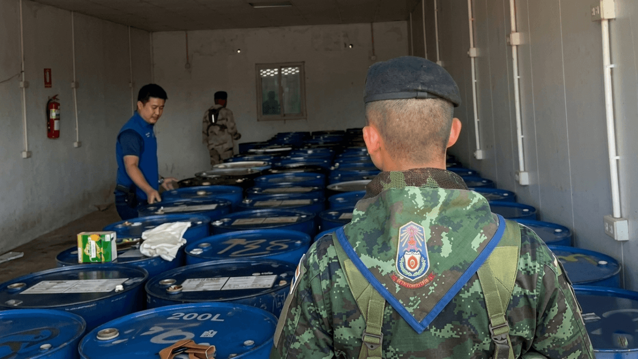 Mae Sot crackdown nets 20,000 litres of diesel bound for Myanmar