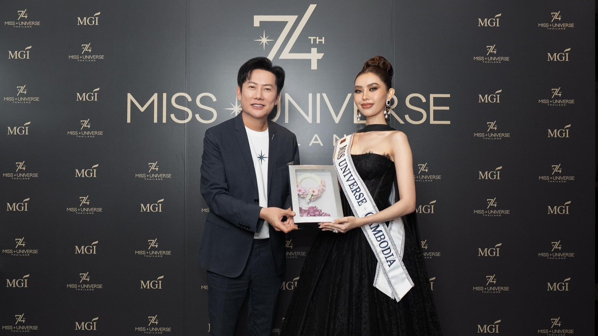 Miss universe Cambodia arrives in Bangkok despite sponsor withdrawal
