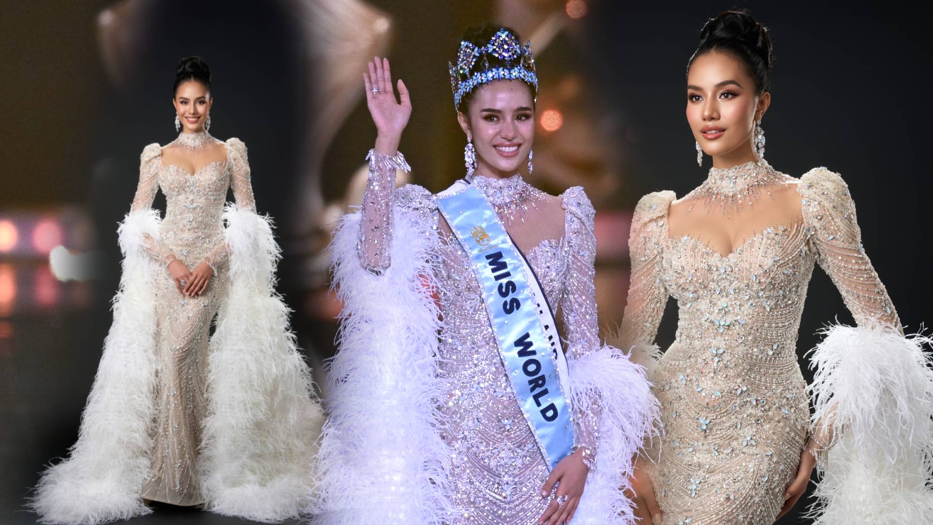 Suchata 'Opal' Chuangsri from Thailand crowned Miss World 2025