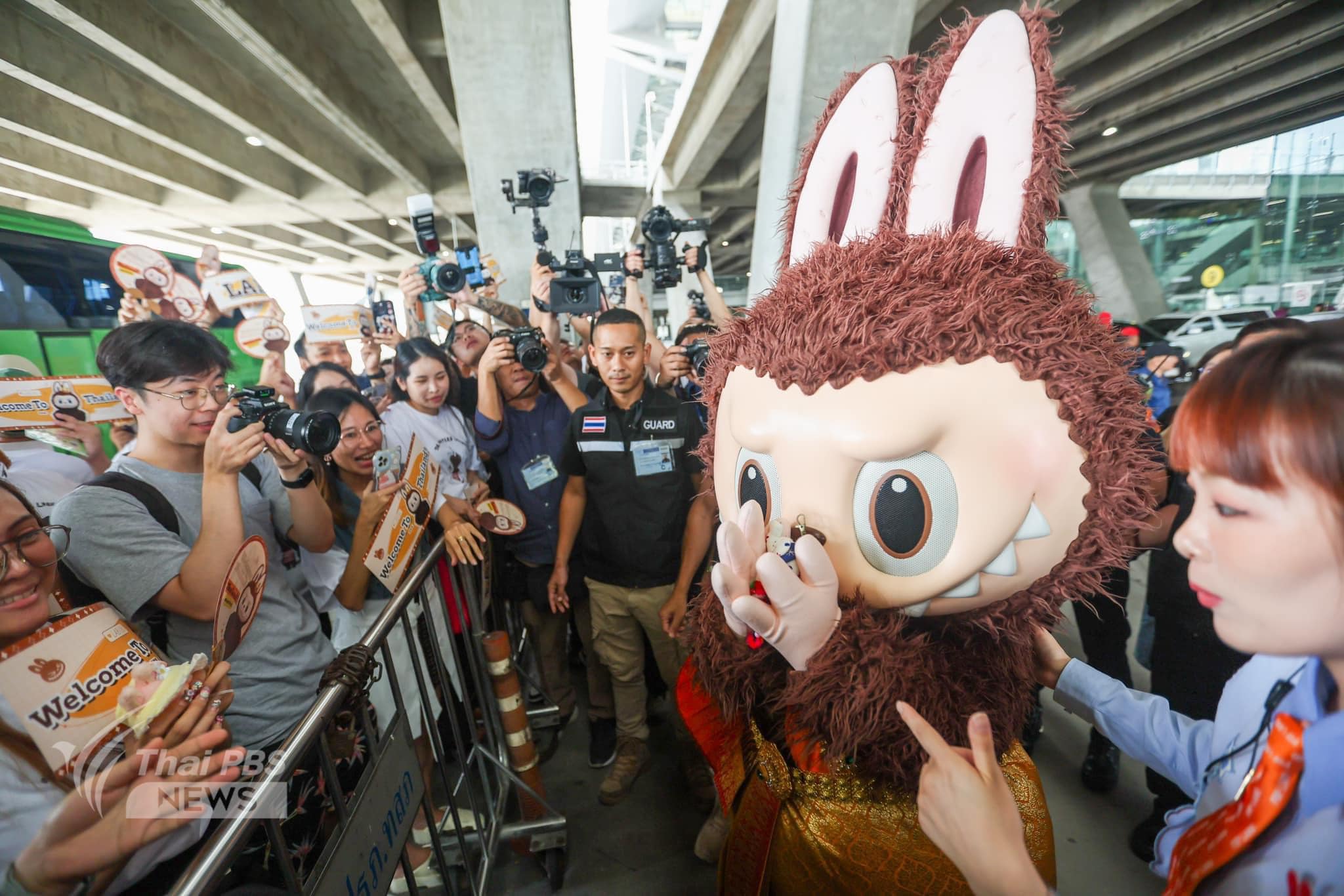 A Labubu-style welcome to Thailand!