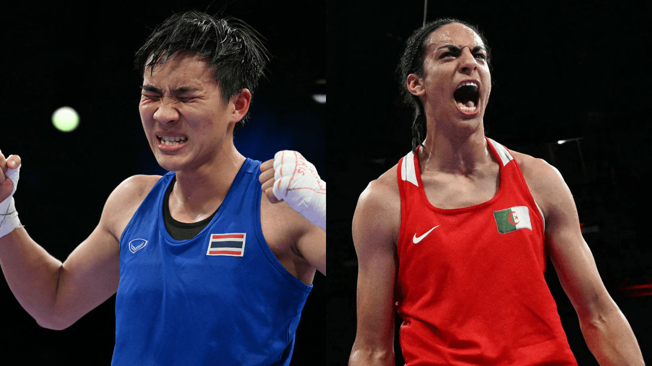 Thailand’s boxer Janjaem v Algeria’s Imane Khelif in Olympic semi-final